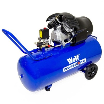 100L Air Compressor V-Twin 3HP 14.6CFM Professional Wolf Cheyenne | eBay UK