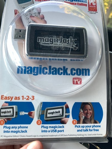 MagicJack A921 USB Phone Jack 2008 Local + Long Distance ~ New Factory ...
