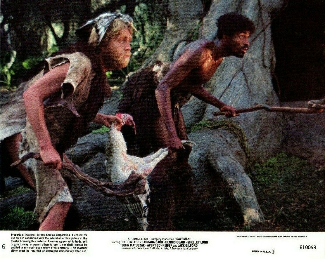 CAVEMAN 8 X 10 Movie/Film/Star/Publicity Photo-CORK HUBBERT/CARL LUMBLY ...