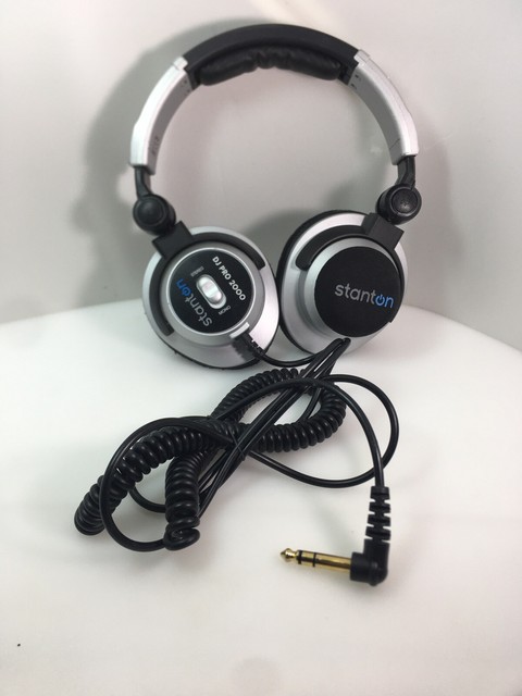 Stanton DJ Pro 2000 Headband Headphones - Silver for sale online | eBay