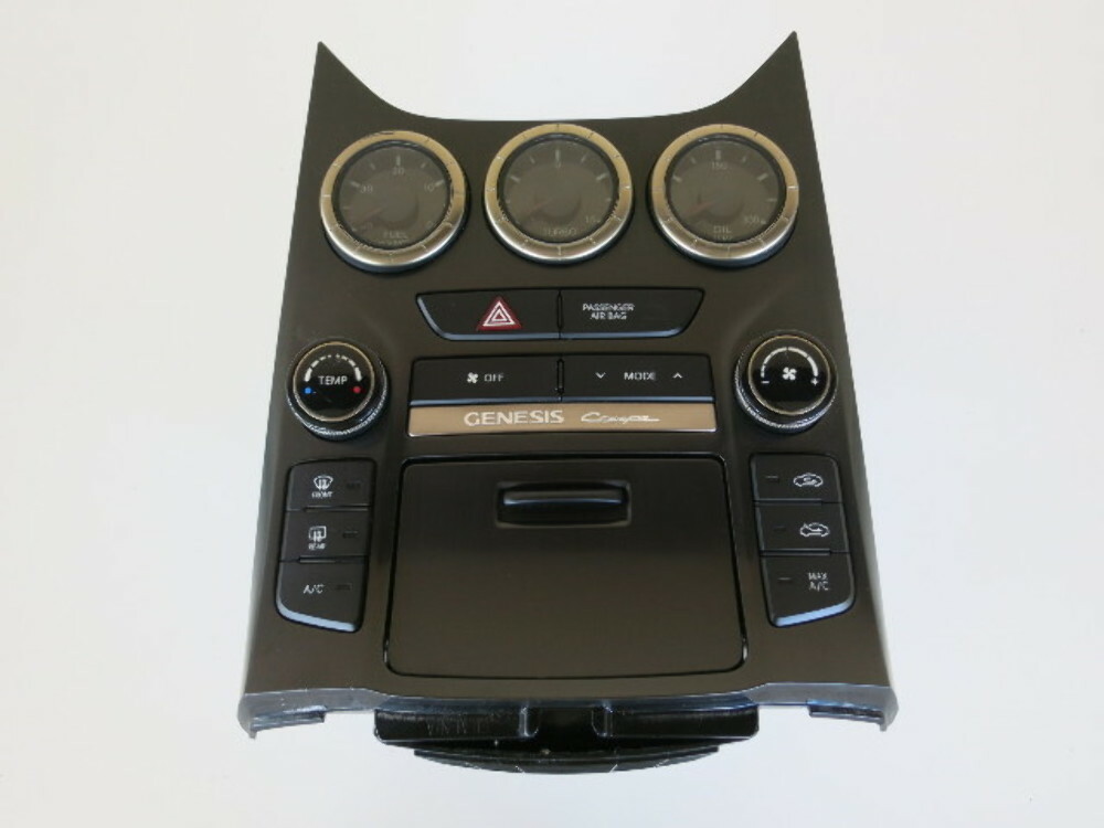 13 14 15 16 Hyundai Genesis Climate Control Panel Temperature Unit A/C ...
