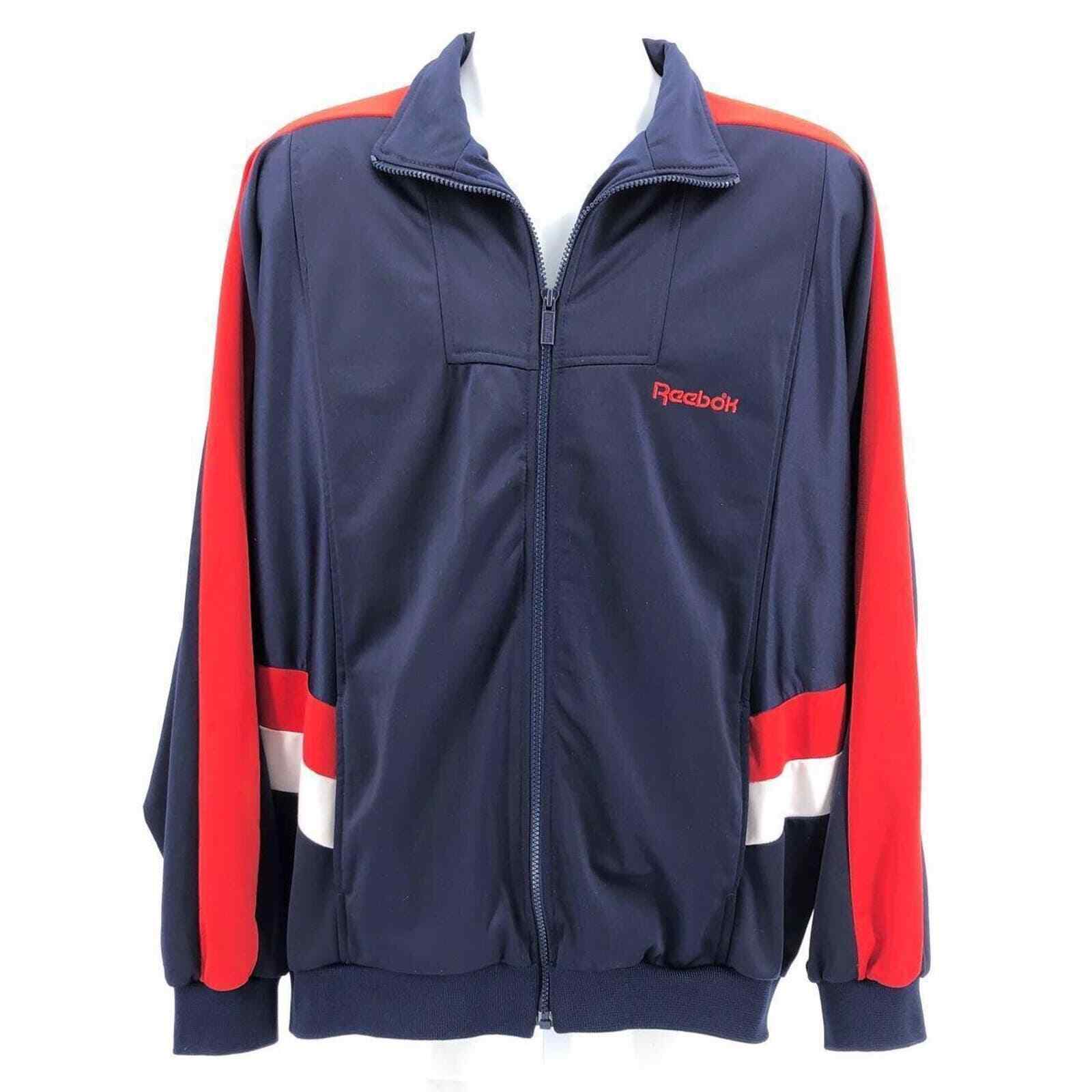 Reebok Sport color block track jacket 90s 1990s vinta… - Gem
