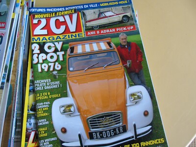 2 CV magazine n°90 2CV Spot 1976 Ami Adrar pick up 2CV Cross 2CV 6 | eBay