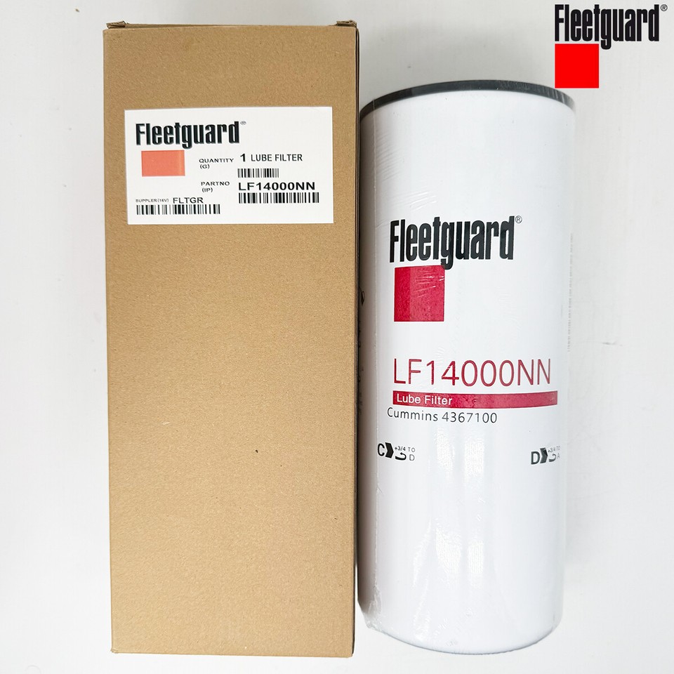 6 Pack Fleetguard LF14000NN Oil Filter for Cummins 1996-2021 ISX ...