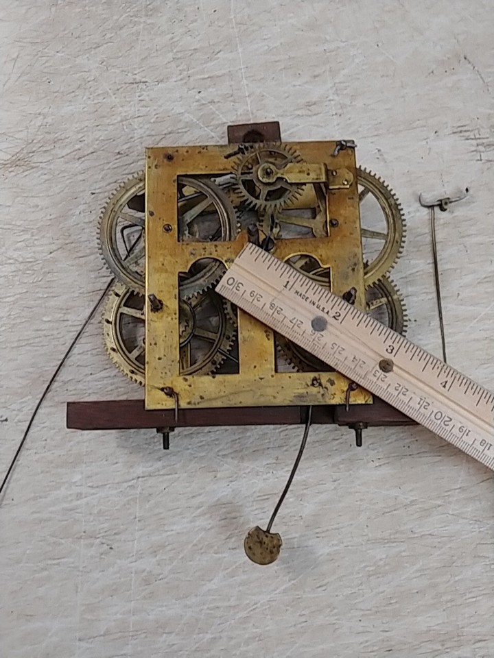 ANTIQUE CLARK, GILBERT OGEE CLOCK MOVEMENT | eBay