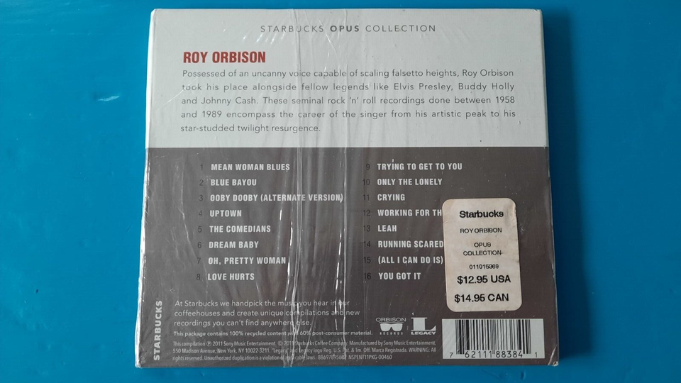 Opus Collection /Roy Orbison (CD, Best, Greatest Hits, Pretty Woman ...