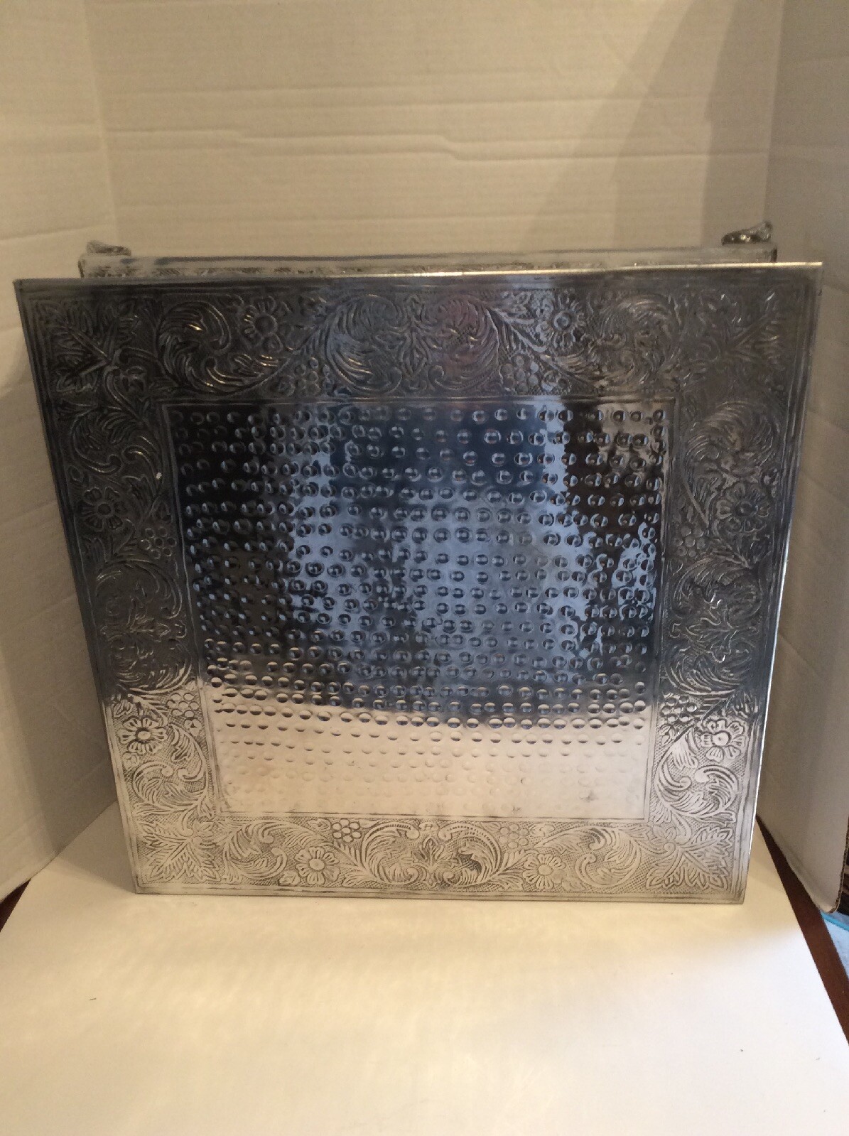 Decorative Metal Nesting Steps Plant Stand Flower Design Metal ...