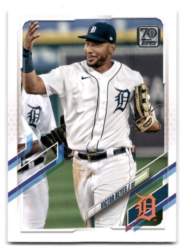 Victor Reyes 2021 Topps Baseball #336a Detroit Tigers | eBay