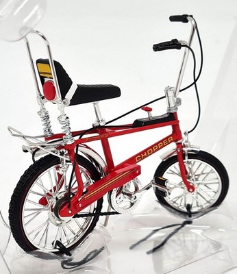 Toyway 1/12 - Chopper MK2 Model Bicycle Red Retro 70's Bike The Hot One | eBay