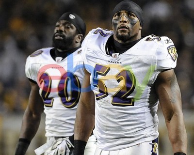 Ed Reed & Ray Lewis Game Day Baltimore Ravens 8x10 NFL Football Photo ...