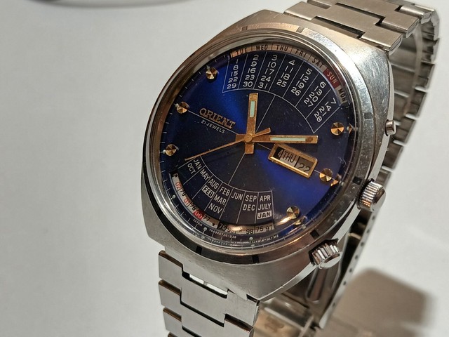 Vintage Japan Orient 3 Star Automatic Watch MINT No. 469wb5-73 Ca for ...