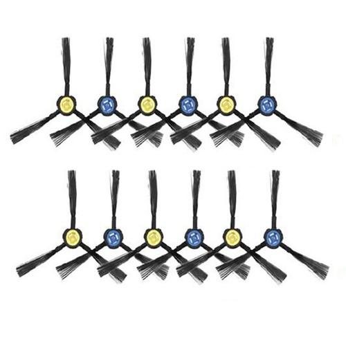 3X(12 PièCes Brosses LatéRales Brosse D'Angle pour V8S V80 A9S A7 ...