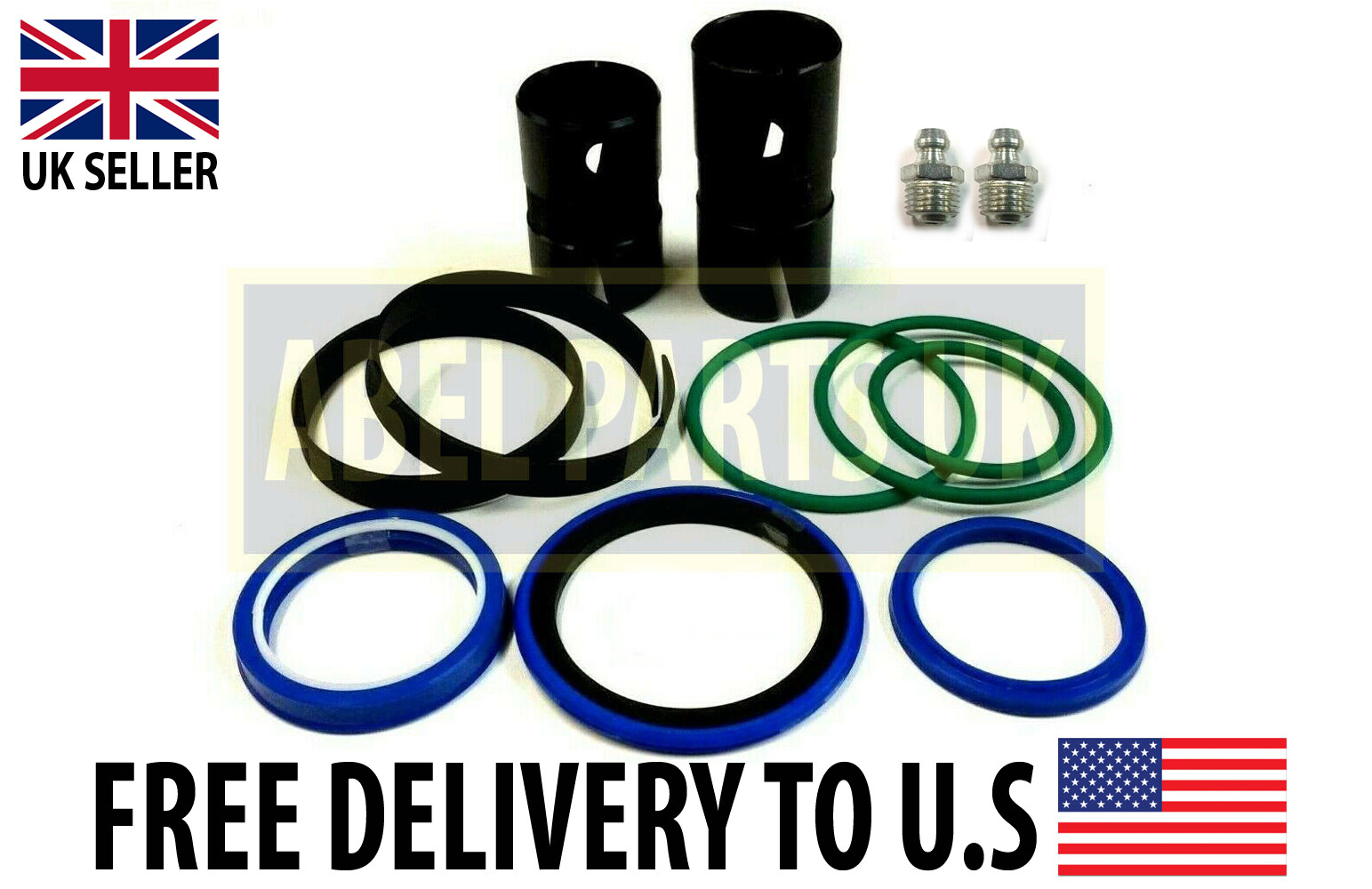 JCB PARTS - STABILIZER RAM REPAIR KIT WITH SEALS (991/00145,1208/0015 ...
