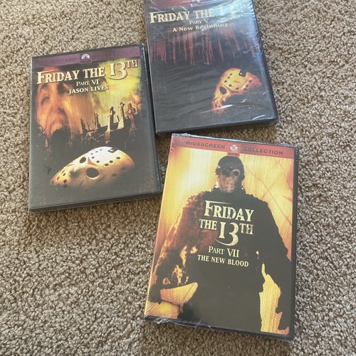 Friday the 13th 2 DVD Lot 6 And 7 VI & VII Widescreen Collection ...
