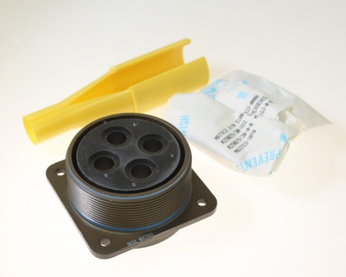 MS3452W36-5S Matrix 4-position Box Mount Receptacle Military Connector ...