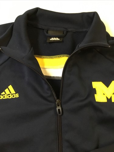 Adidas Michigan Zip Up Jacket Size Large | eBay