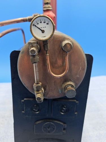 VINTAGE STUART MODELS LIVE STEAM ENGINE BOILER # 504 COMPLETE | eBay