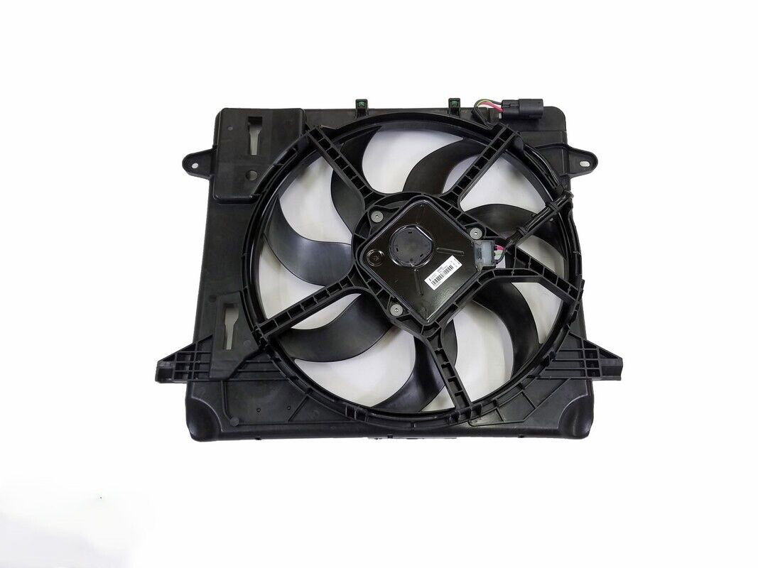 NEW OEM MOPAR RADIATOR COOLING FAN MODULE 2012-2016 JEEP WRANGLER ...