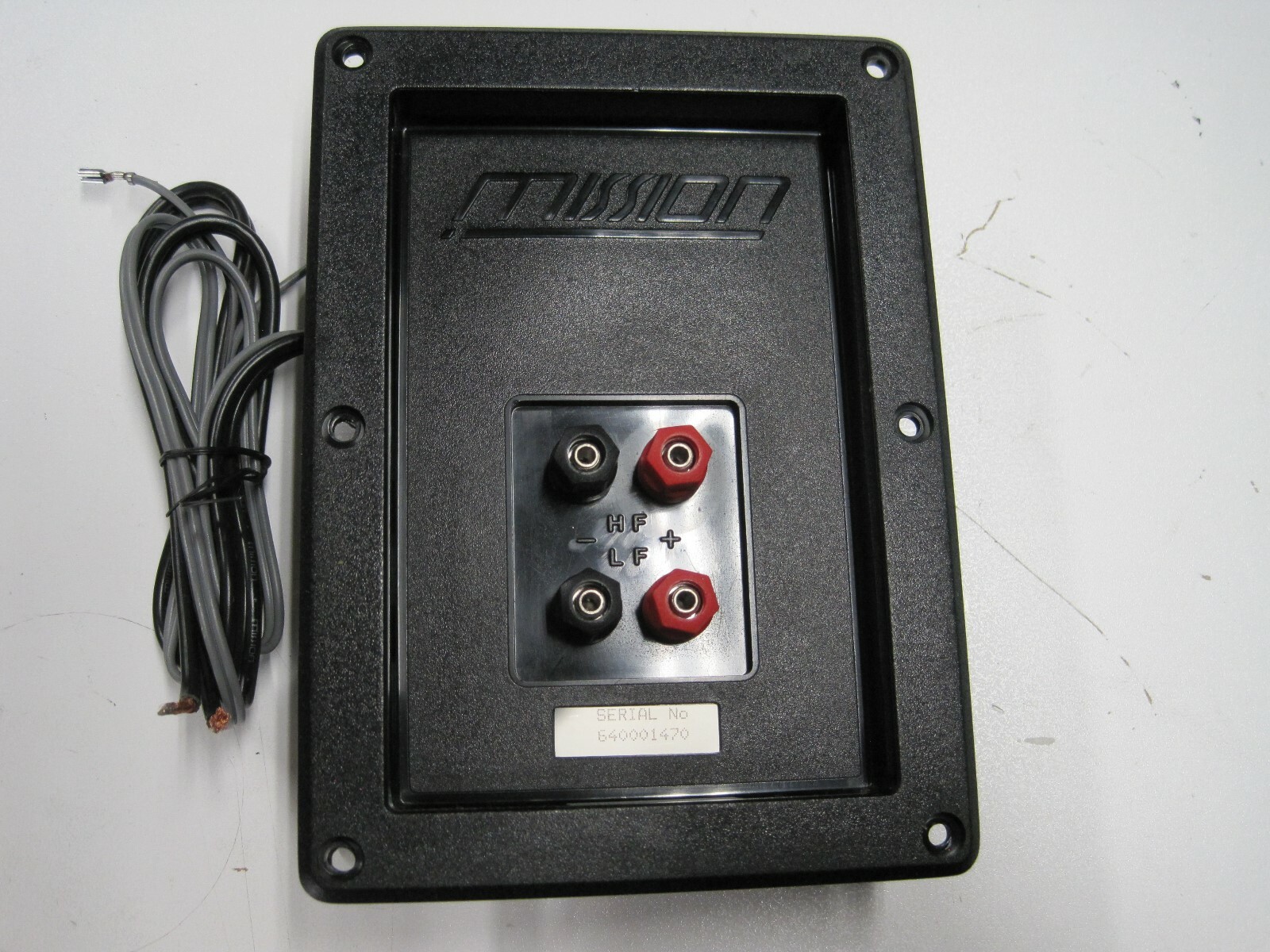 MISSION 764 2-WAY CROSSOVER/ INPUT PLATE | eBay
