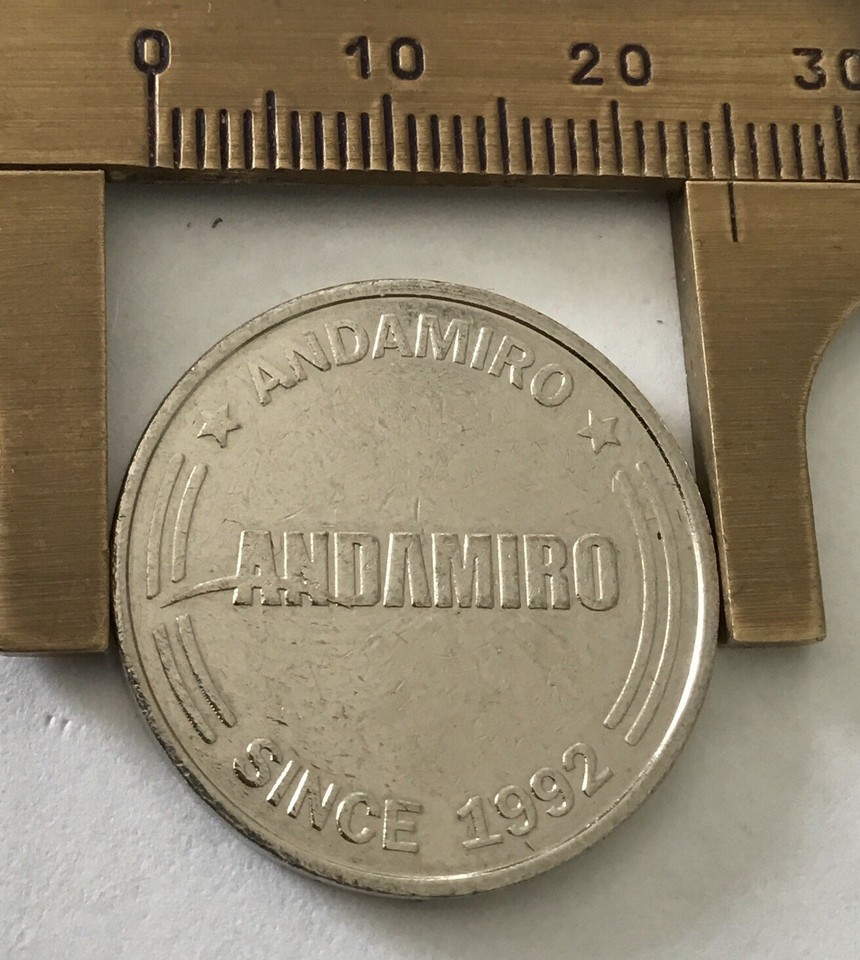 Andamiro Game Token Coin Medal | eBay