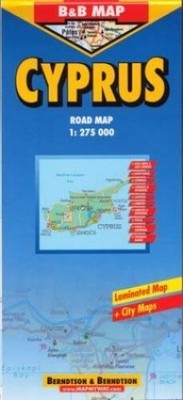 Cyprus Road Map Sheet map Book The Fast Free Shipping | eBay