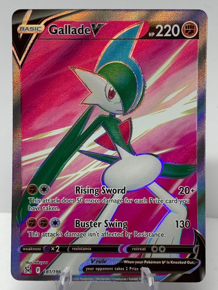 Pokemon Gallade V 181/196 Lost Origin Sword & Shield FULL ART | eBay