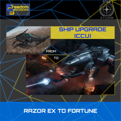 Star Citizen - Upgrade - Razor EX to Fortune | eBay