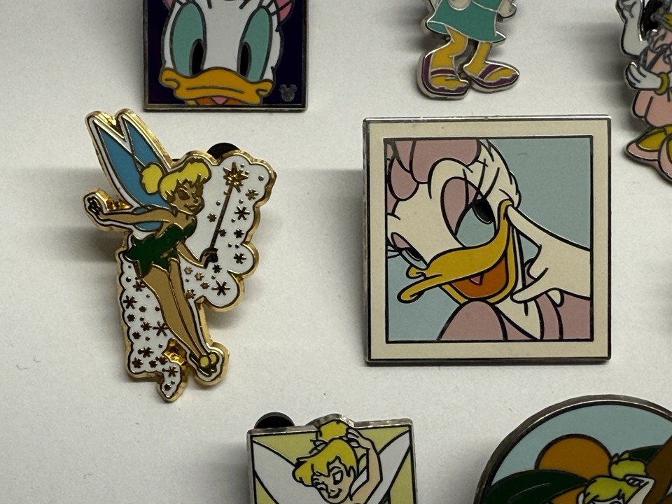 Disney Assorted Pin Trading Lot Set Of 5 Tink Tinker bell Daisy Duck | eBay