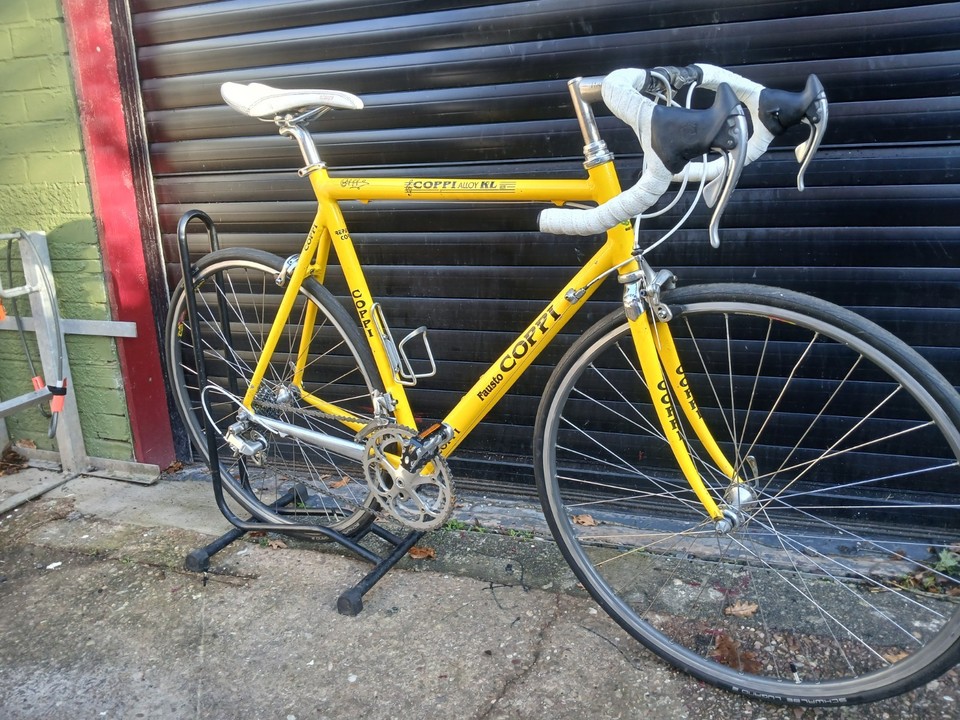 Fausto Coppi Vintage Road Bike 60cm Frame Campagnolo Parts | eBay UK