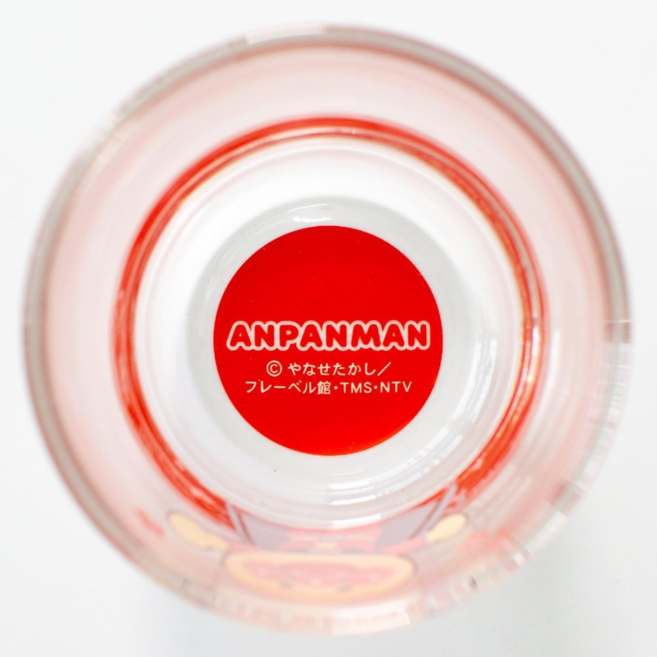 Otsuka Glass Anpanman Yoiko Kids Juice Glass 130ml Child-Friendly Clear ...