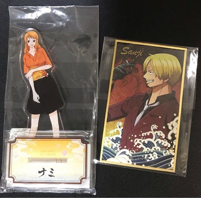 One Piece Gokurakuyu Acrylic Stand Nami Hanae Card Shikishi Art Board ...