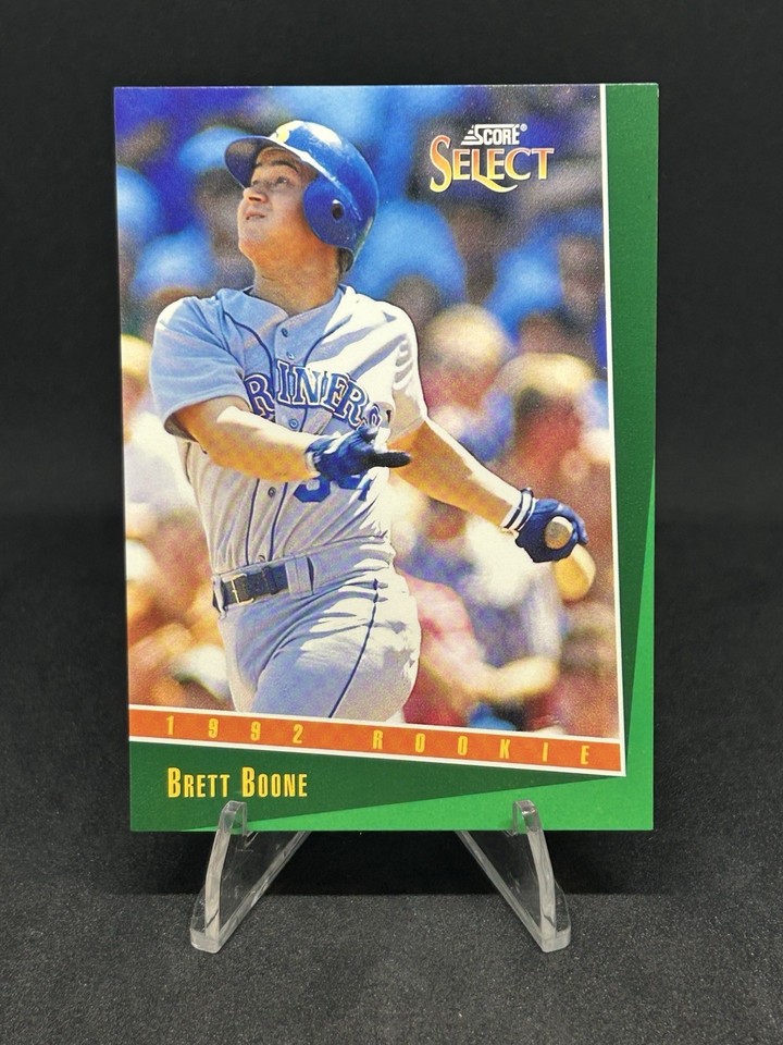 Bret Boone - Brett Misspelled Name Error - 1993 Score Select '1992 ...