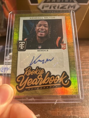 2024 Panini Totally Certified Rk Yearbook Auto Gold Border /10 Kendall ...