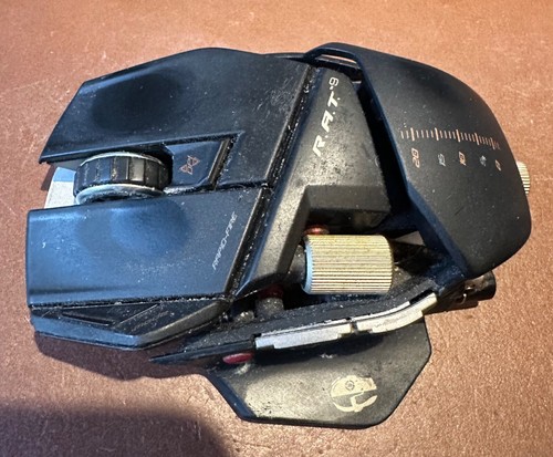 Cyborg RAT Mouse 9 Dynamic Ergonomics Gaming Weighted Wireless Mouse ...