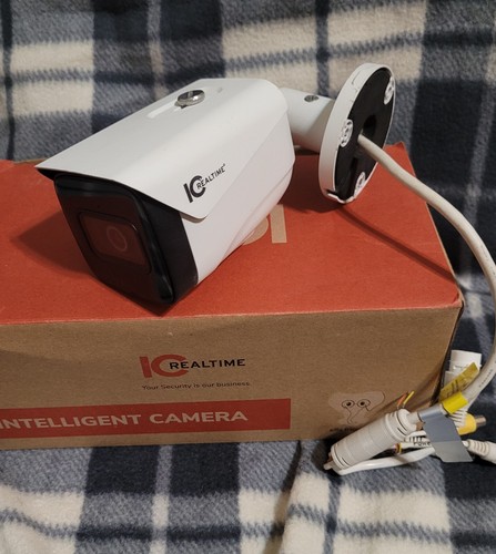 ICRealtime IPMX-B40F-IRW2 4MP IP In/Out Small Bullet Camera/Smart IR/PoE/AI | eBay