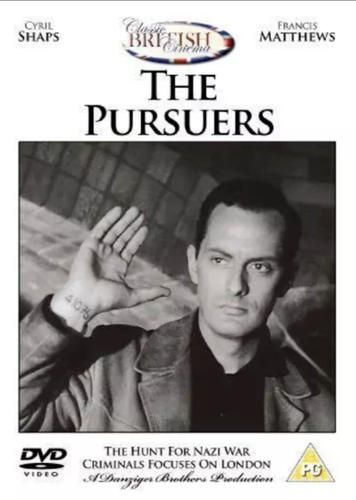 The Pursuers (DVD, 1961) Cyril Shaps Francis Matthews British Thriller ...
