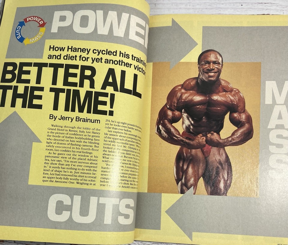 Muscle & Fitness Bodybuilding Magazine January 1990 Bob Paris And Chris ...