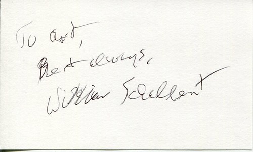 William Schallert Twilight Zone Patty Duke Show Star Trek Signed ...