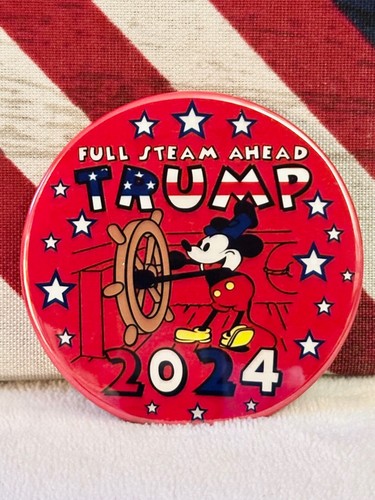 Donald Trump 2024 Presidential Political Campaign Pin-Back Button - 3 ...
