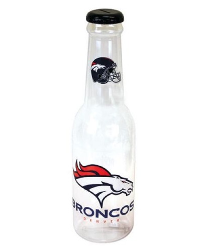 NFL Bottle Bank Soda Bottle Shaped Cowboys Saints Broncos Packers ...