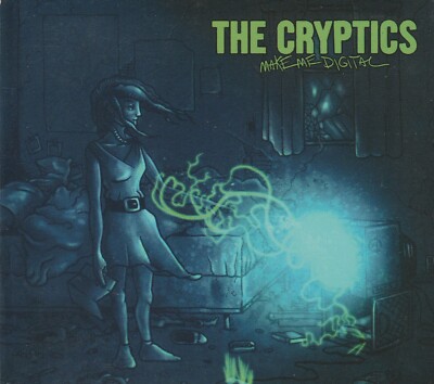 The Cryptics Make Me Digital CD Sealed Pine Hill Records Ramones Punk L ...