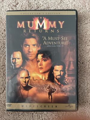 The Mummy Returns (DVD, 2001, Widescreen Edition) 25192110023| eBay