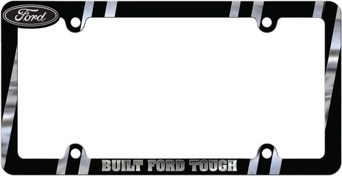 New Built FORD Tough Heavy Duty Chrome Metal Car Truck Suv License ...