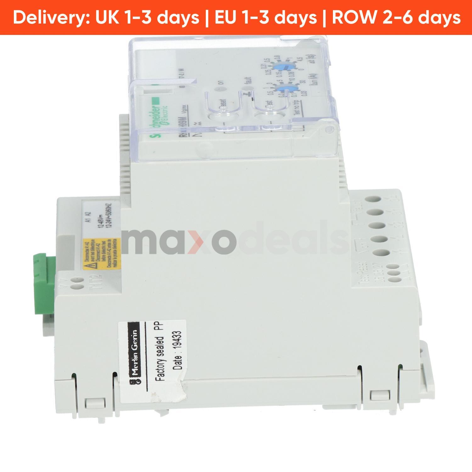 Schneider Electric RH99M Earth Leakage Circuit Breaker New NMP | eBay