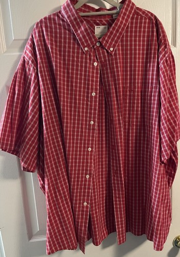 Big And Tall Men Dockers Short Sleeve Shirt Size 5X | eBay