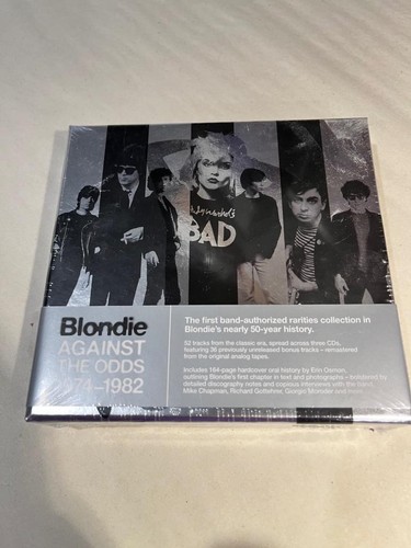 Blondie Against The Odds: 1974-1982 Brand New Factory Sealed 3 CD Set ...