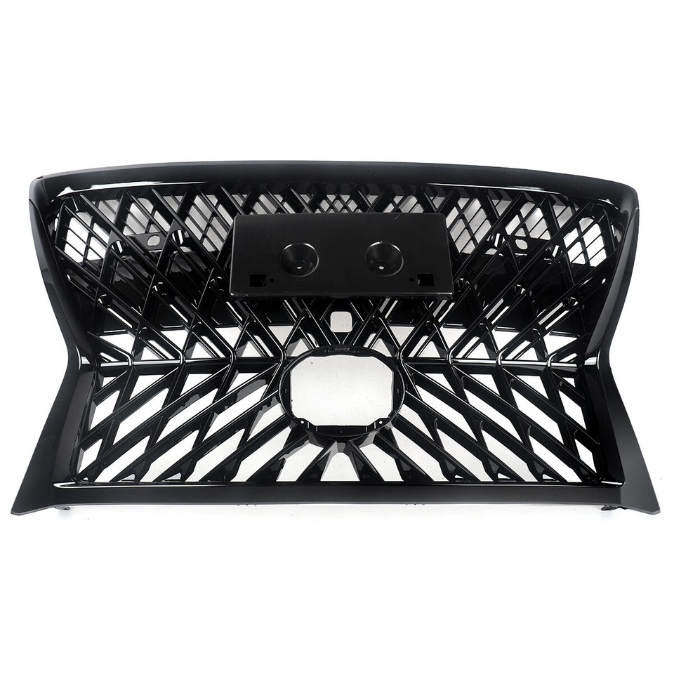 For 2014-2022 Lexus GX460 Gloss Black Front Bumper Grille Grill ...