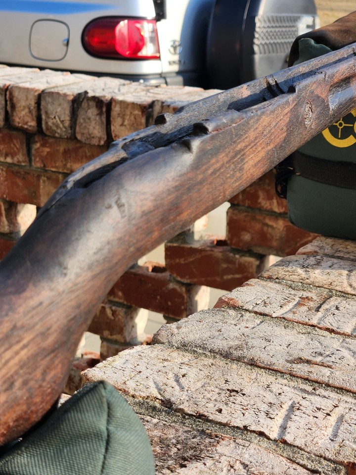 Chinese Type 24 Chiang Kai Shek Mauser Stock 中正 Cartouche Damaged Nose ...