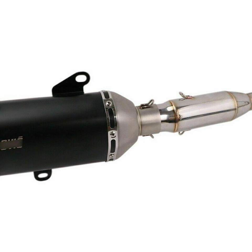 Exhaust Muffler Tube Mid Pipe Slip Slip-on Fits For Honda FORZA 300 17 ...