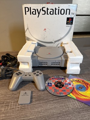 PlayStation Original Console and Video Game Bundle With Original ...
